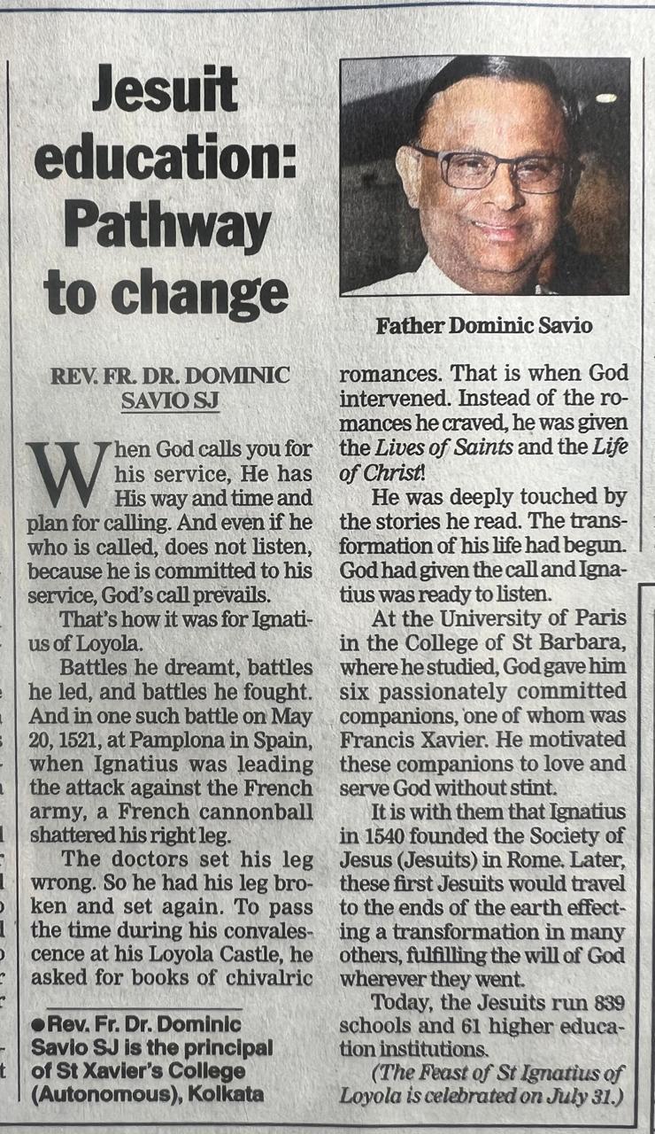 Rev. Dr. Dominic Savio, SJ